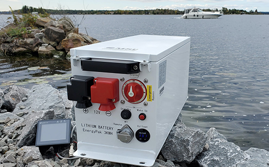 Energy Pak lithium batteries for solar energy storage | Microgreen.ca